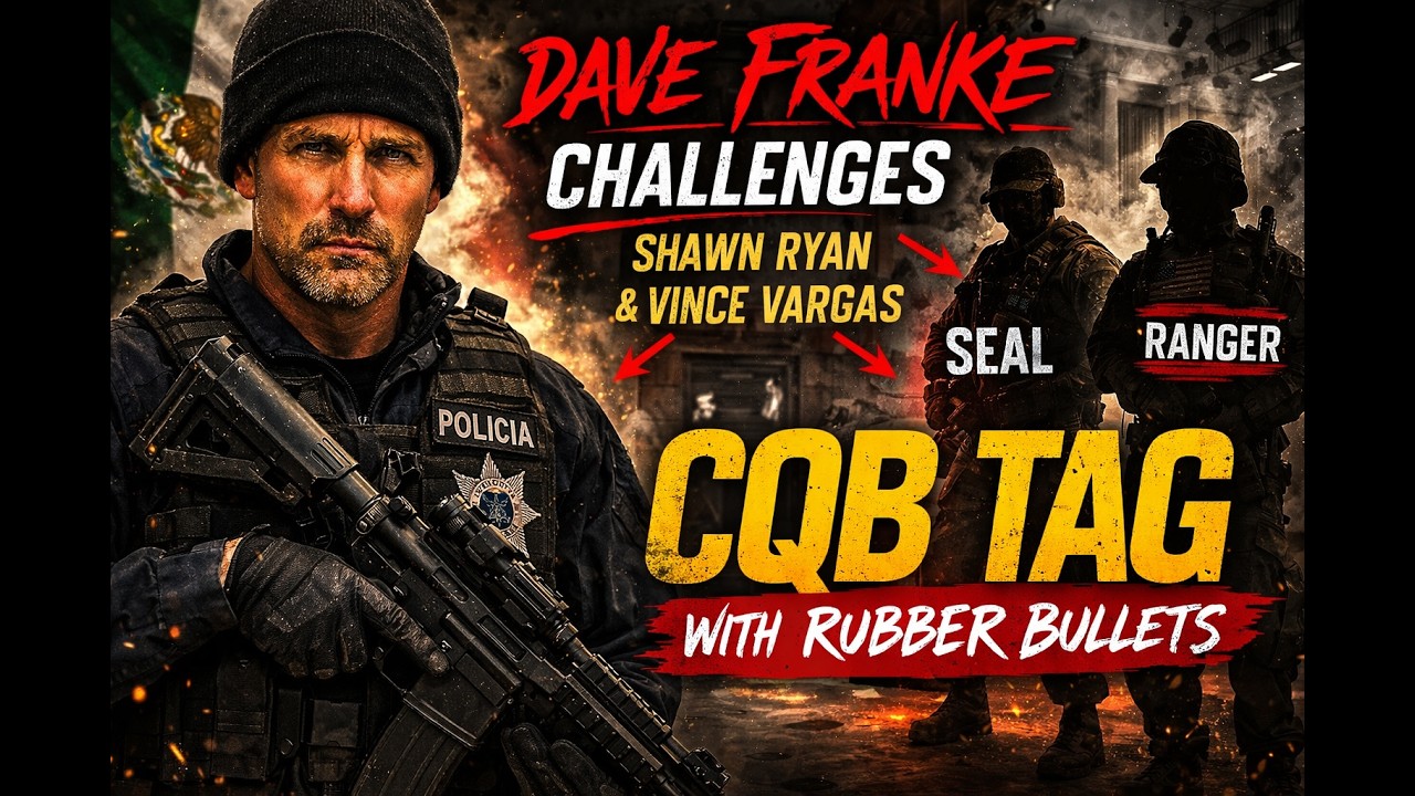 Dave Franke Challenges Navy SEAL Shawn Ryan & Army Ranger Vince Vargas ...