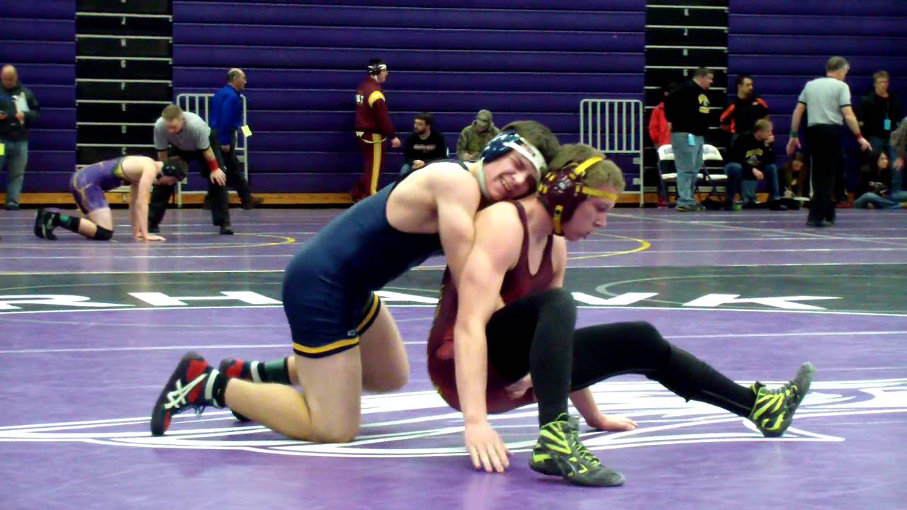 122713 Sam Schuette vs Logan Sheckles Fennimore - YouTube