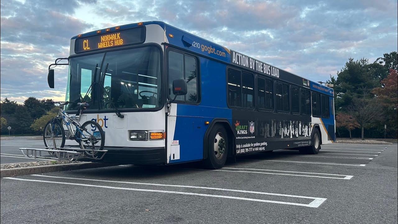 Greater Bridgeport Transit Authority #4210 Ride on route Coastal Link ...