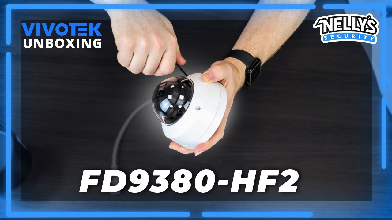 Unboxing the VIVOTEK Brandable 5MP Vandal Dome (FD9380-HF2) - YouTube