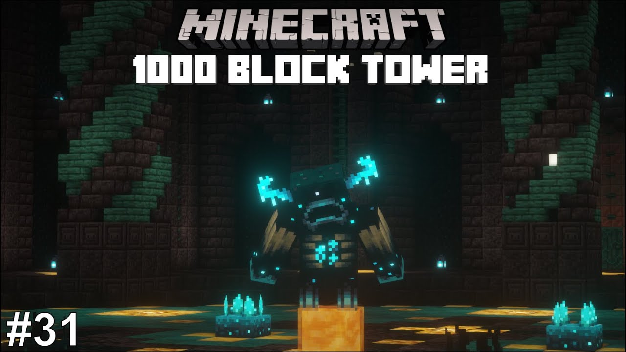 I built a Temple for the Warden in Minecraft Survival - YouTube