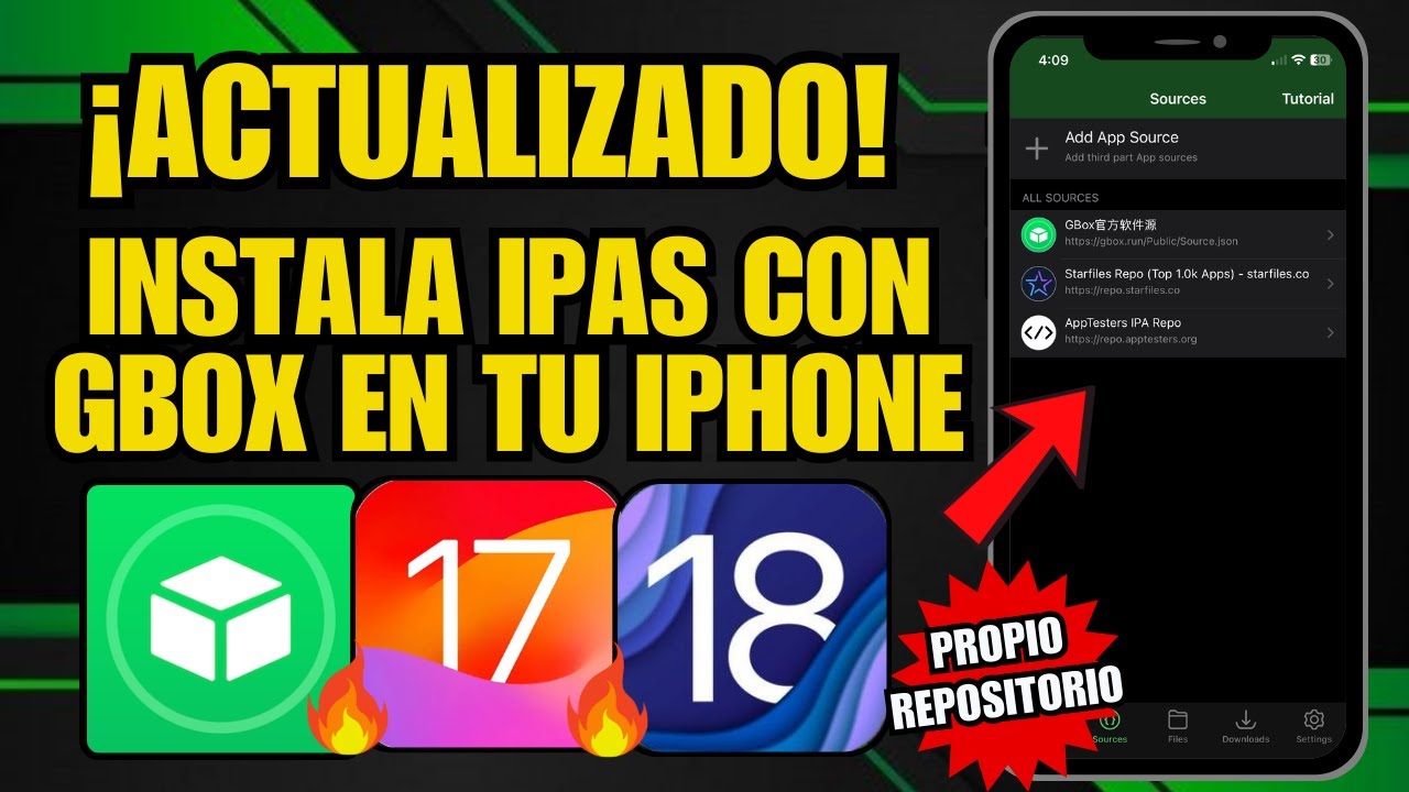 ACTUALIZADO INSTALA IPAS EN TU DISPOSITIVO IOS CON GBOX TODAS LAS ...