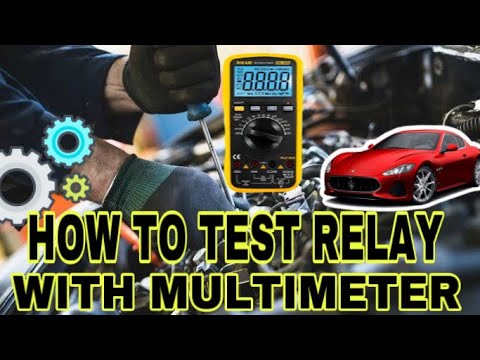 HOW TO TEST RELAY WITH MULTIMETER - YouTube