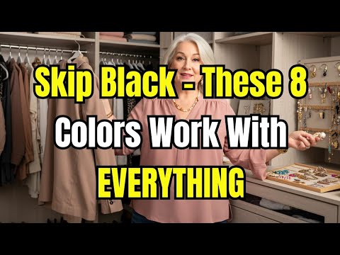 Skip Black - These 8 Colors Work With EVERYTHING - YouTube