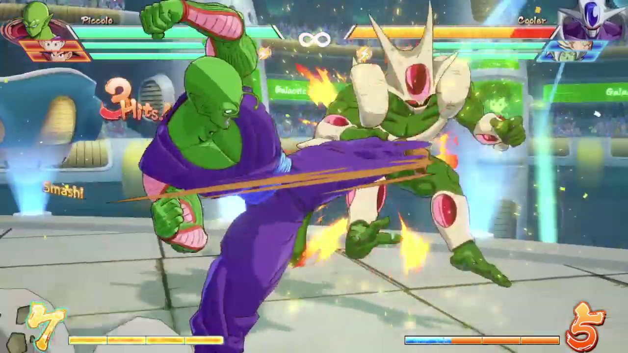 DBFZ Piccolo new sparkless corner loop 100 hits - YouTube