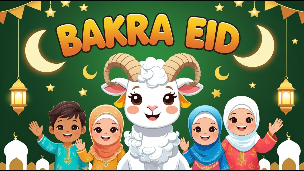 Eid ul-Adha Is Here! | Fun Poem & Animation for Kids (Eid 2025 Special ...