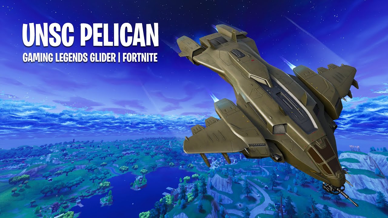 UNSC Pelican | Gaming Legends Series Glider | Fortnite - YouTube