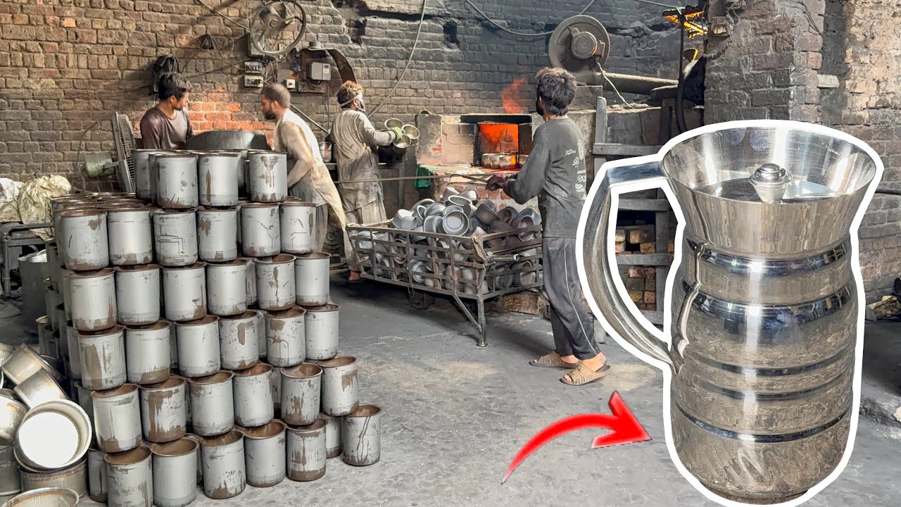 How Strong Stainless Steel Jugs Are Mass Produced | Amazing Factory ...