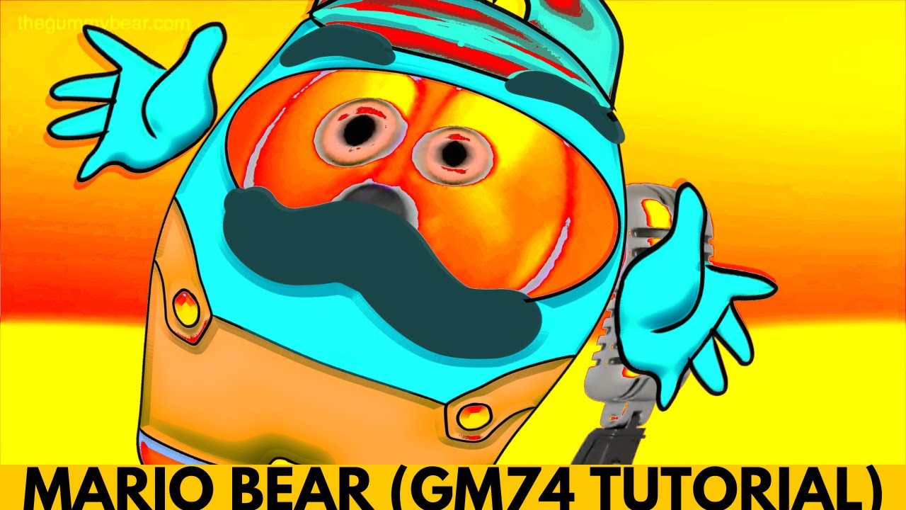 MARIO AMONG US COSTUME GUMMY BEAR Gummibär Song 2 | Visual & Audio ...