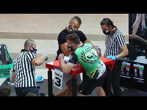AWK Prievidza, Majstrovstvá Slovenska v armwrestlingu, 15.8.2020