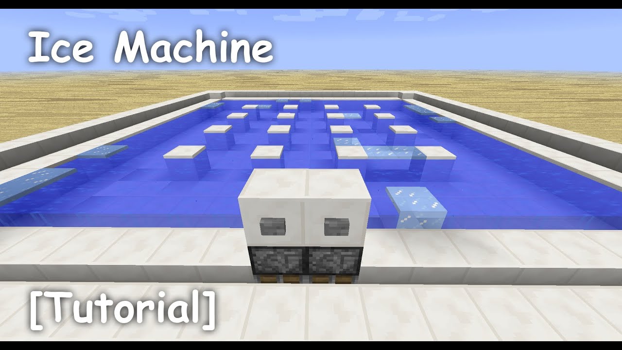 Ice Machine [Tutorial] Minecraft 1.10 - YouTube