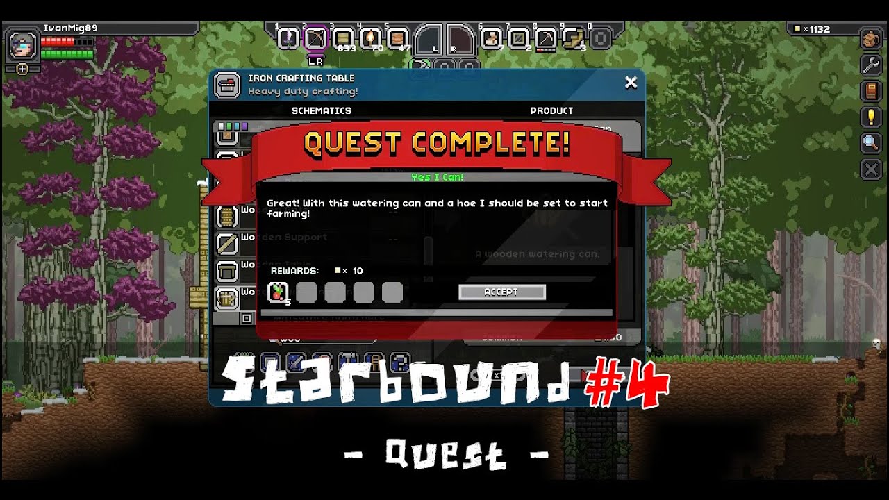 Starbound - Gameplay Ita #4 - Quest - YouTube