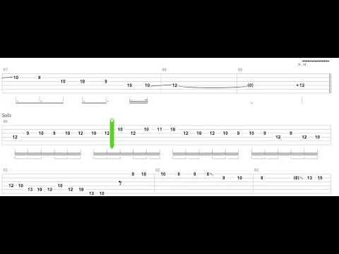End Of The Road Tab by Sentenced + Guitar only + Guitar tab - YouTube
