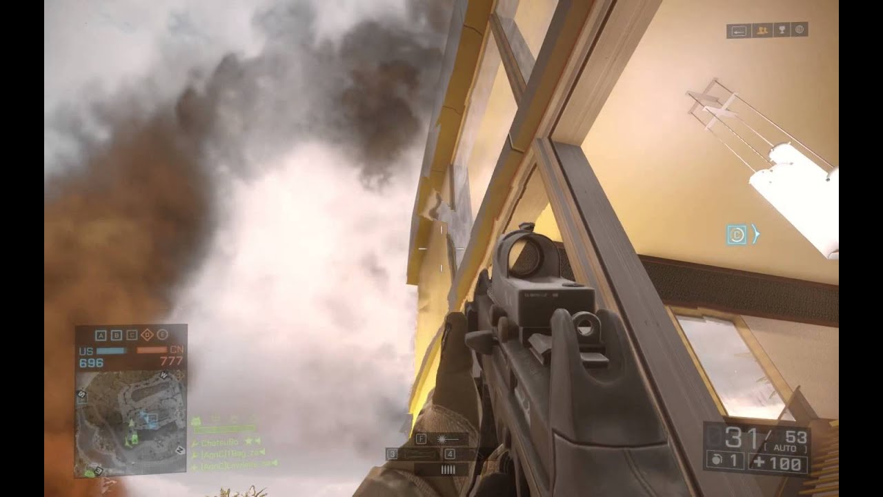 BF4 Bug, invisible fire. - YouTube