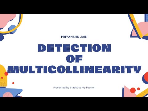 Detection of Multicollinearity in Econometrics - YouTube