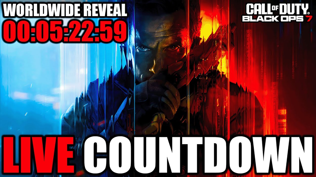 🚨 Black Ops 7 Reveal Event LIVE! – BO7 Countdown, Multiplayer, Zombies & Warzone! - YouTube