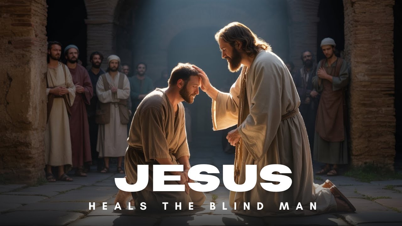 Jesus Heals the Blind Man | Bible Story of Faith and Sight - YouTube