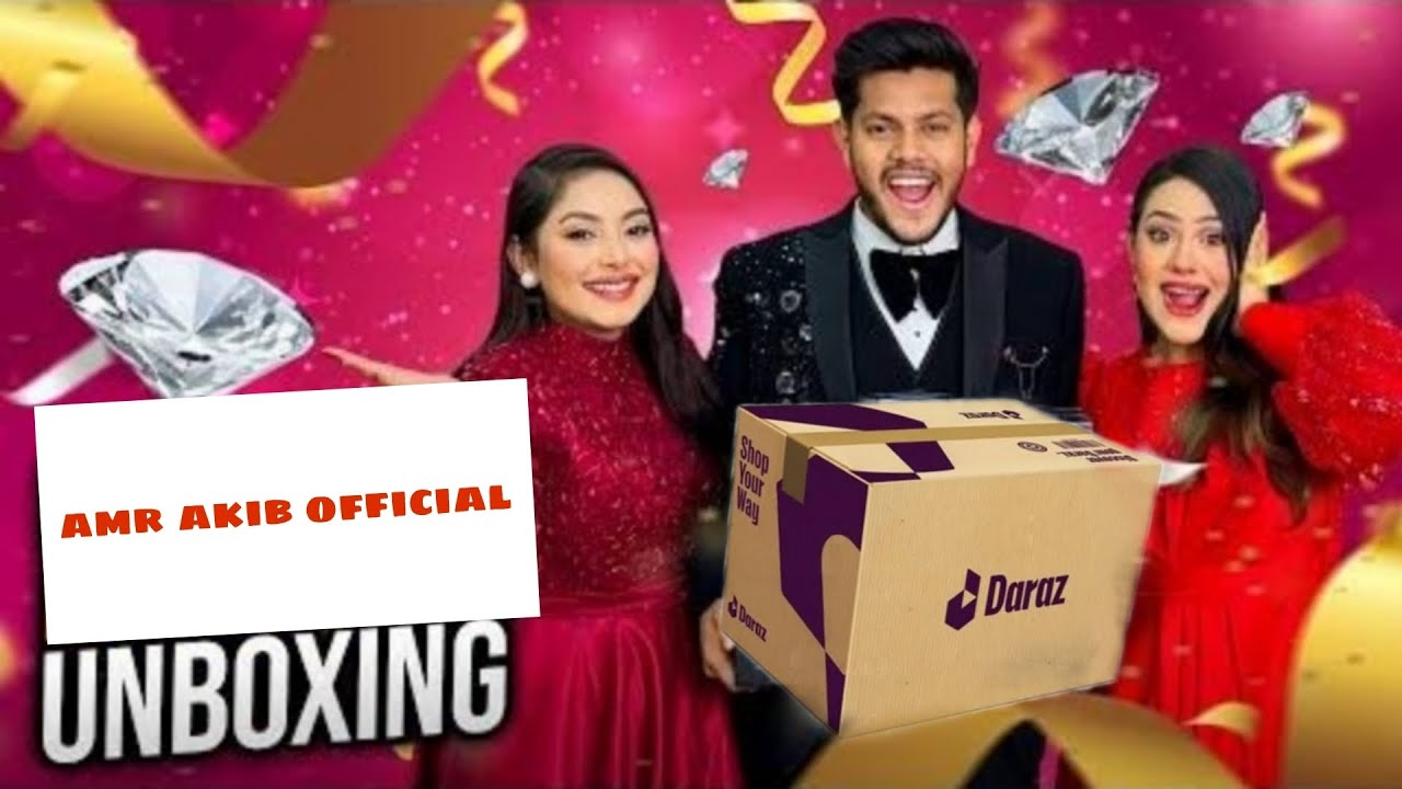 দারাজ থেকে এলো আরো একটি গিফট // Amar Akib Official // Daraz Mystery Box ...