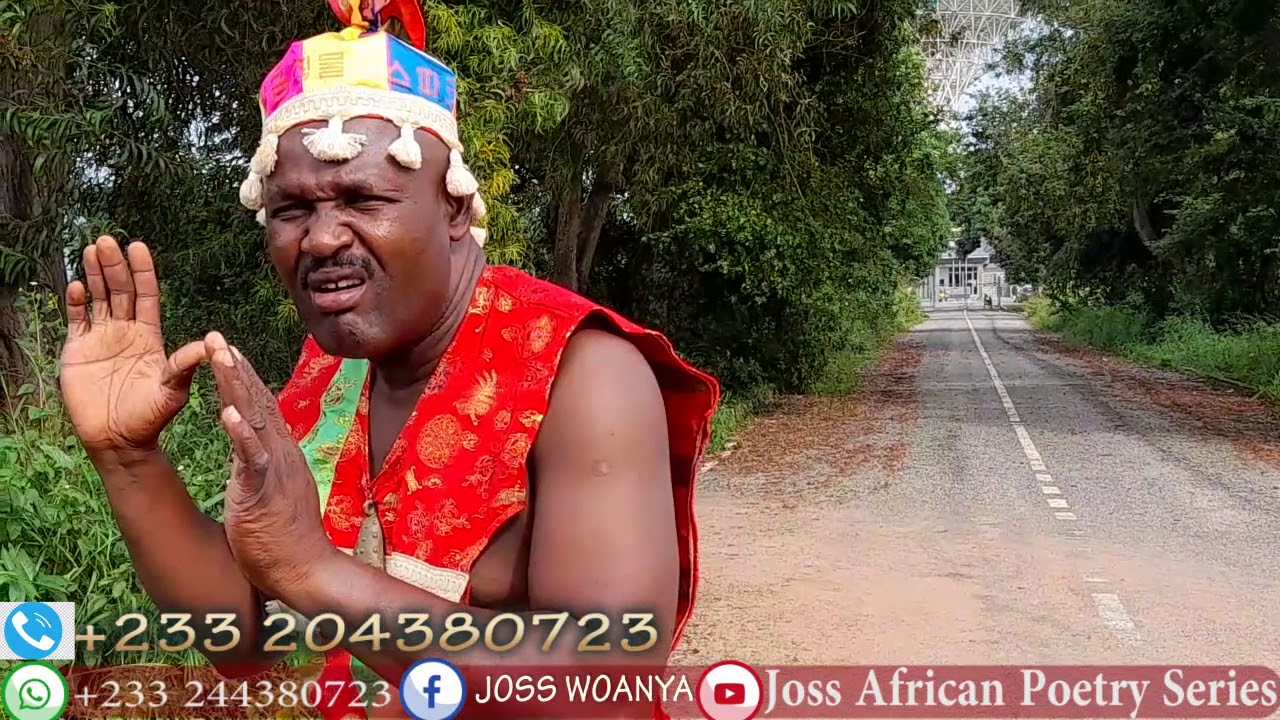 Joss Woanya recite a Poem with a tittle; SONG OF SORROW - YouTube