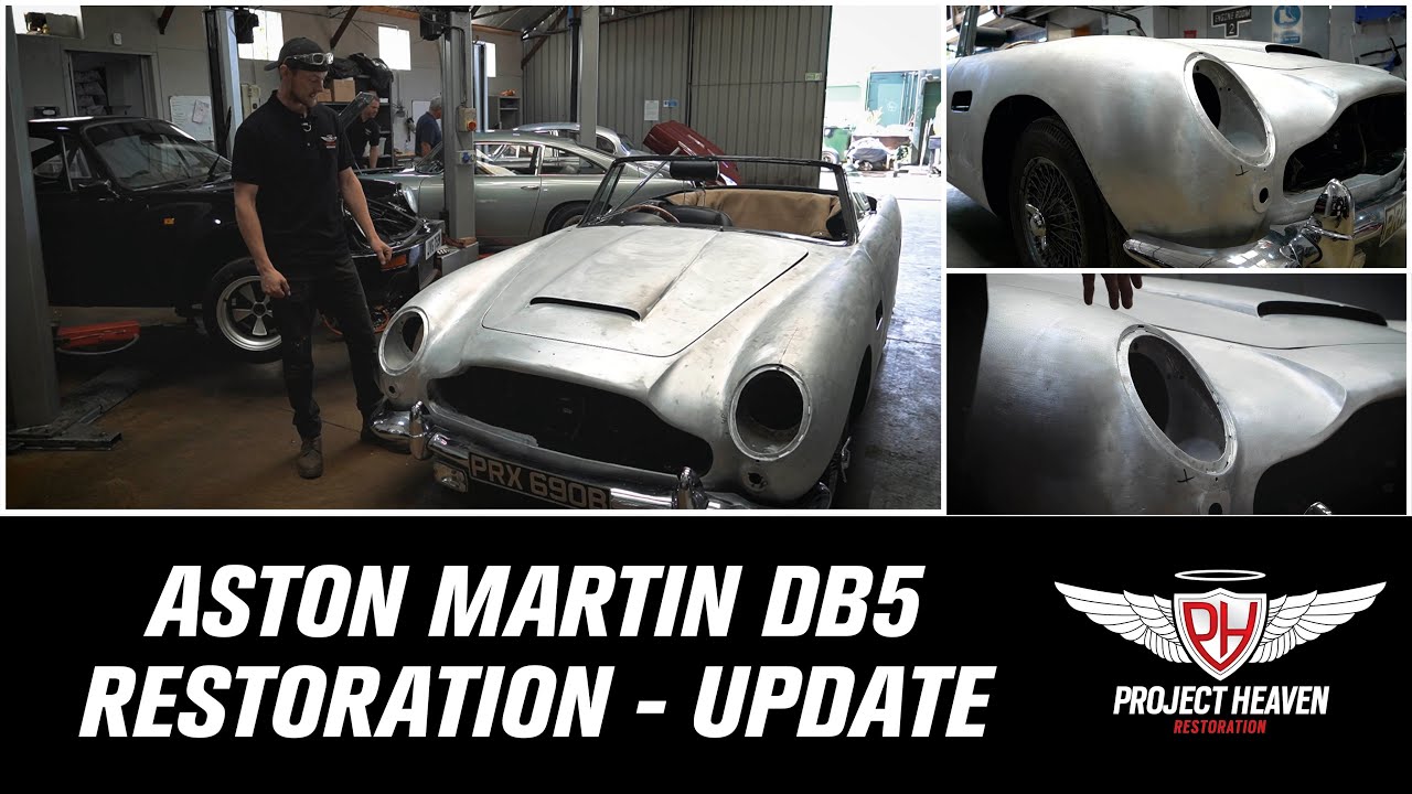 Update on the Aston Martin DB5 restoration - Fabrication - YouTube