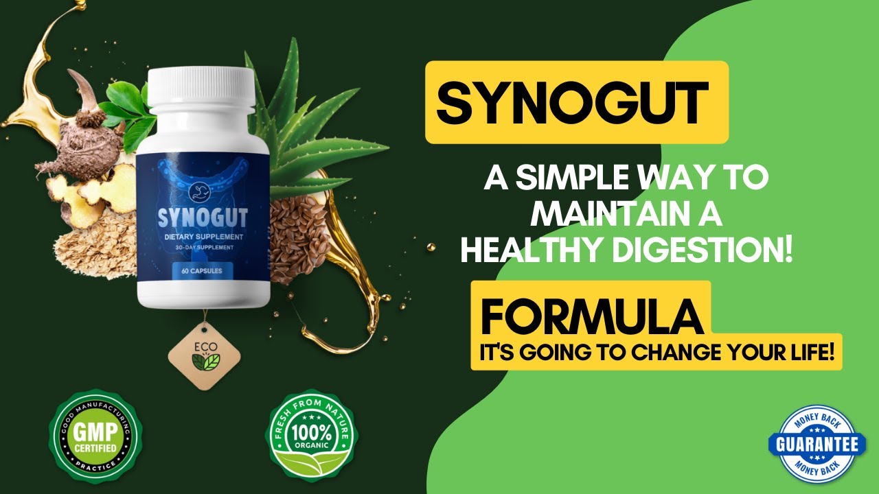Synogut Review: The Key to Healthy and Comfortable Digestion! - YouTube