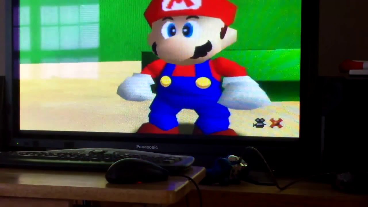 (N64) Super Mario 64 (US): New Lakitu Skip by Jumping Off The Castle ...