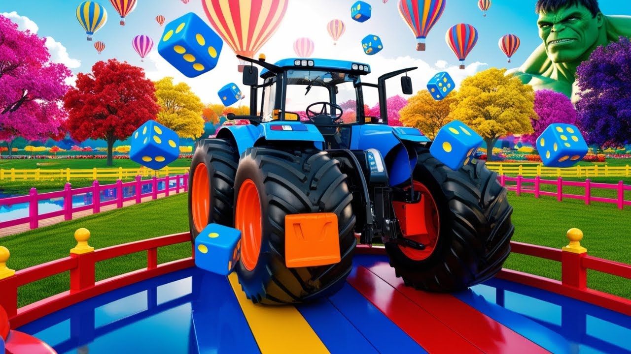 TRANSPORTING EXCAVATOR, MIXER TRUCK, BULLDOZER, POLICE CARS TO GARAGE ...