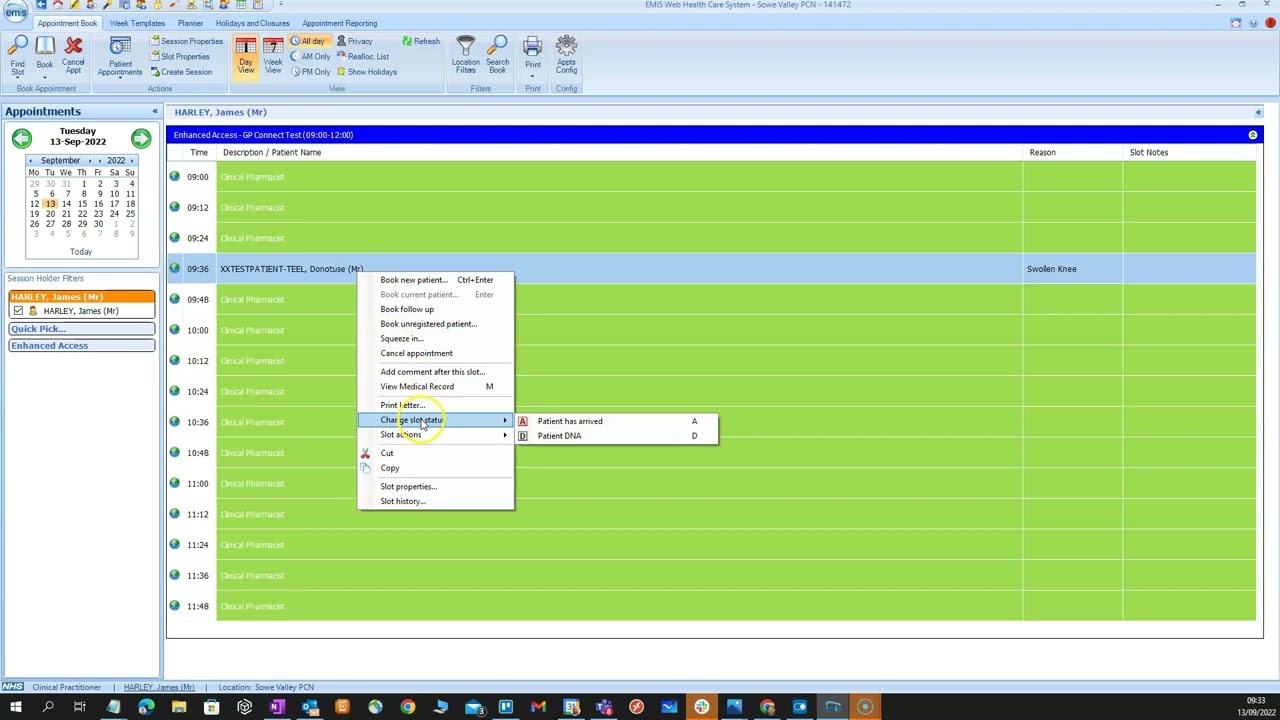 GP Connect Appointment Booking and Consultation Write Back - YouTube