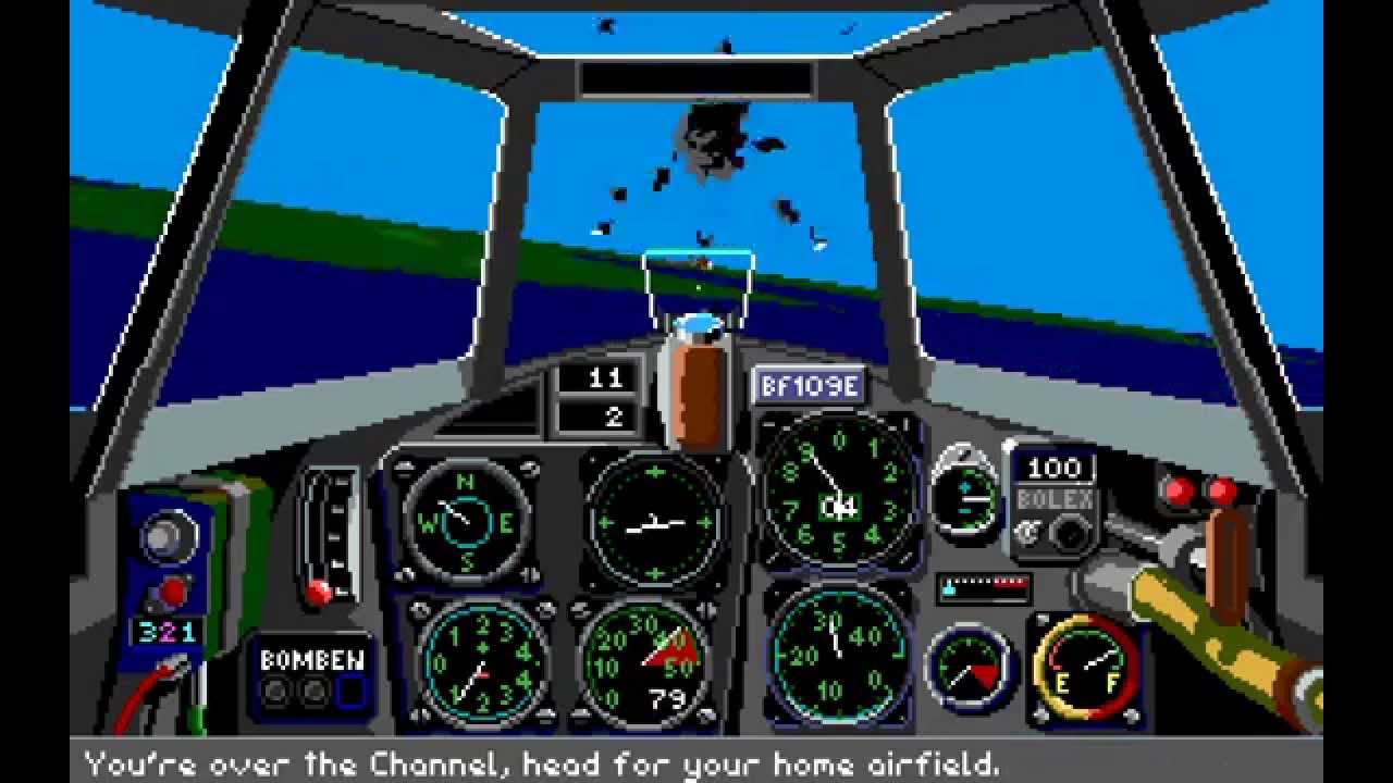 Their Finest Hour: The Battle Of Britain (PC/DOS) 1989, Lucasfilm Games ...
