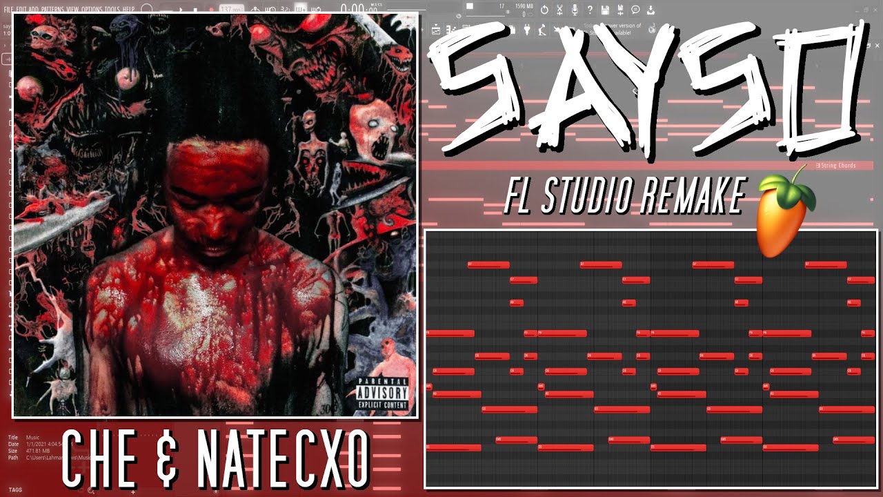 How che - sayso Was Made {FL STUDIO BREAKDOWN - YouTube