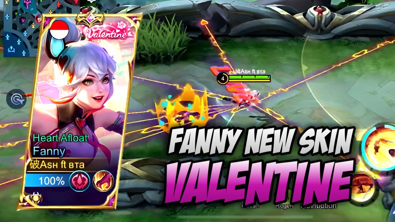 FANNY NEW SKIN VALENTINE - HEART AFLOAT | FANNY BEST BUILD AND EMBLEM ...