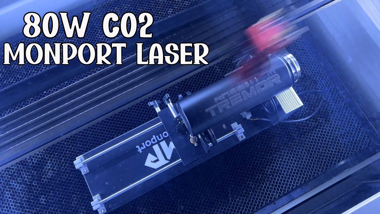 Making a Laser Engraved Tumbler Bottle with Monport 80w c02 Laser - YouTube