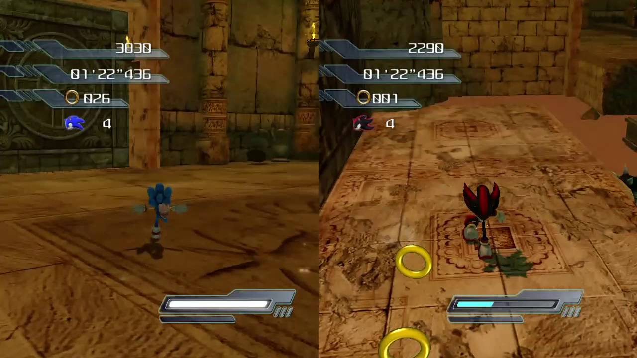 Sonic 06 Multiplayer - Let's play Part 1: Death Desert - YouTube