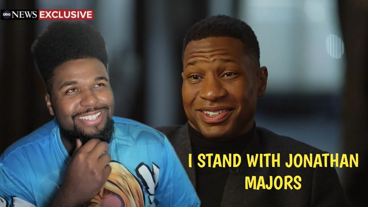 Jonathan Majors Good Morning America Interview Reaction - YouTube