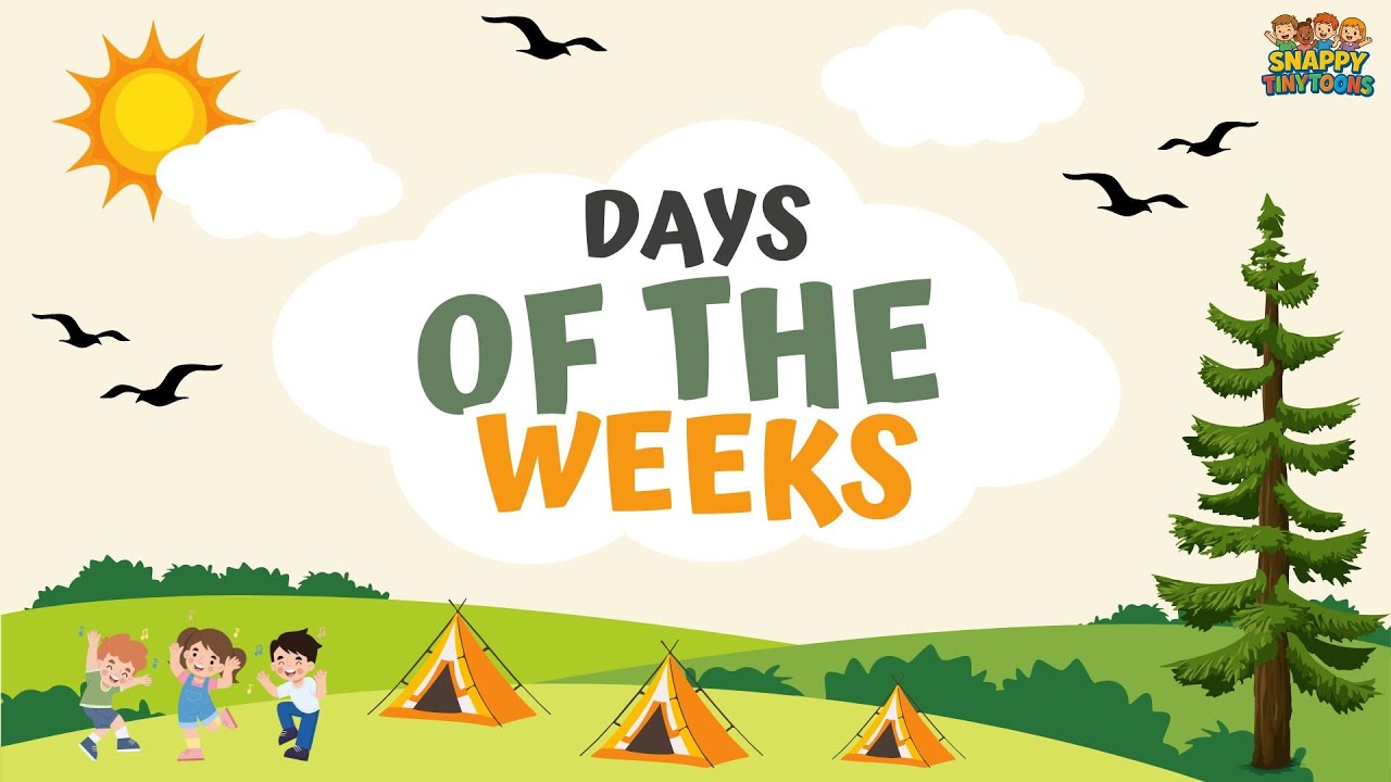 🌞 Learn Days of the Week with Fun! 🗓️ || Easy & Catchy Weekdays Song ...