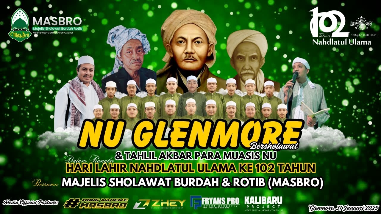 NU GLENMORE BERSHOLAWAT & TAHLIL PARA MUASIS NU DALAM RANGKA HARI LAHIR ...