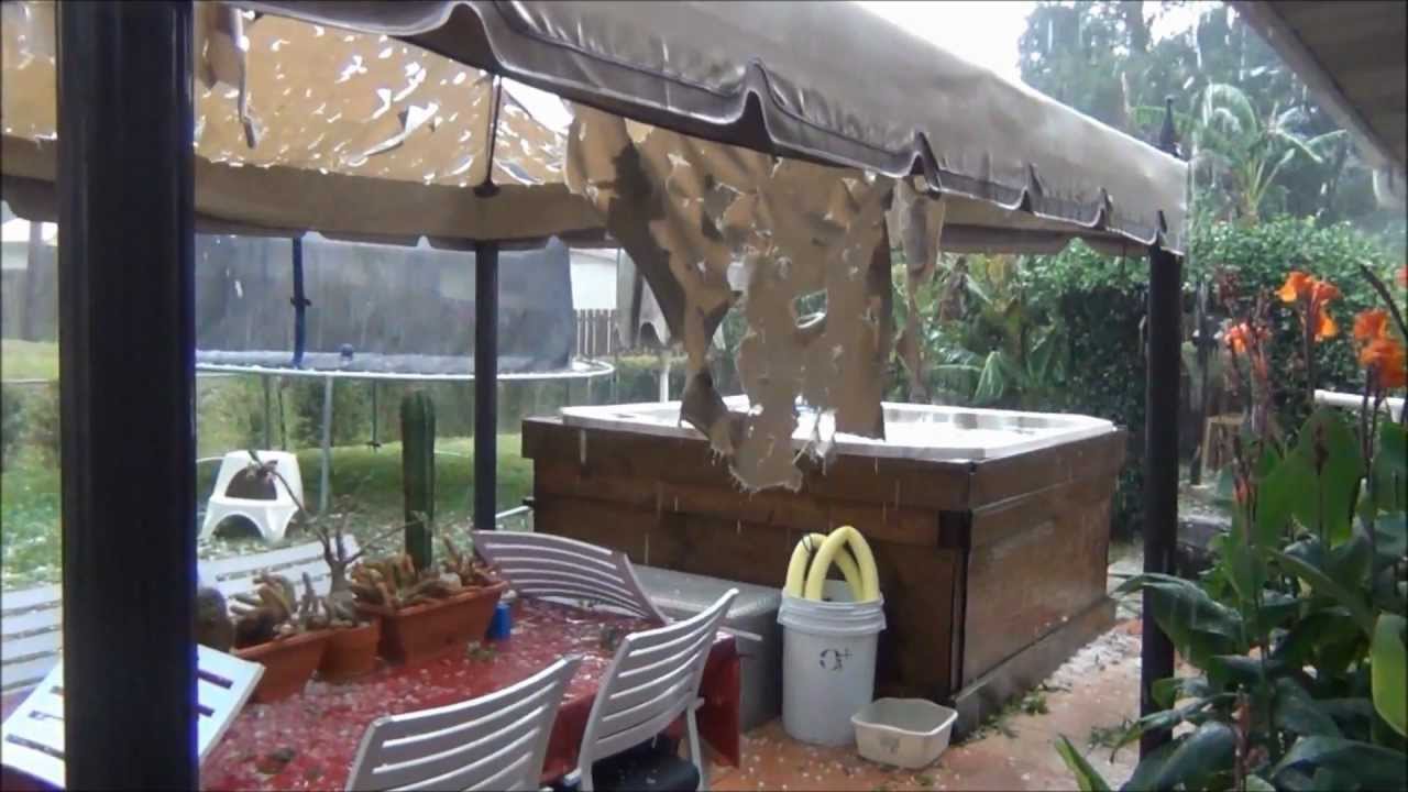 Bad Hail Storm in Florida - YouTube
