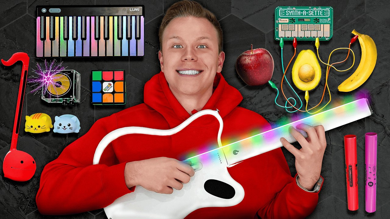 I Tested the CRAZIEST Musical Instruments! - YouTube