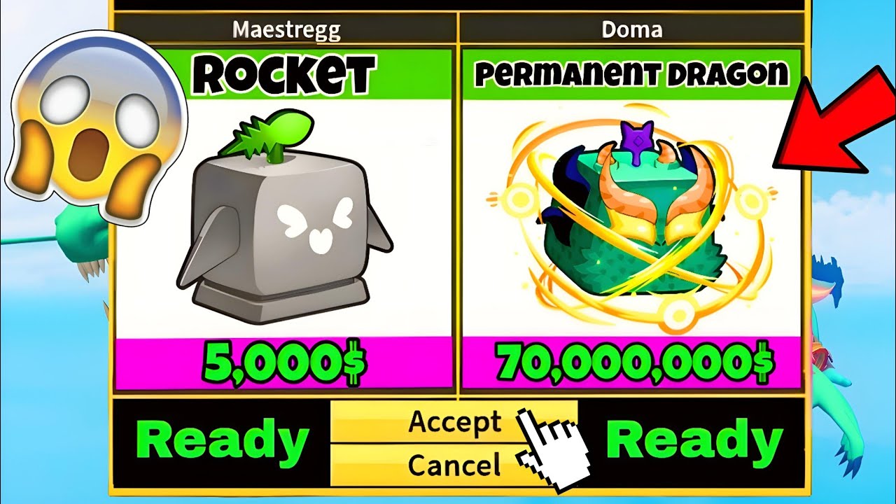 I Traded Rocket Fruit For Permanent Dragon Fruit in BloxFruits Roblox! - YouTube