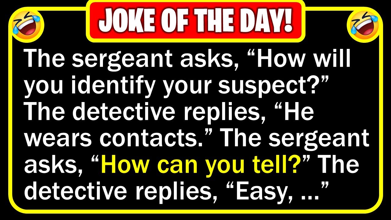 🤣 BEST JOKE OF THE DAY! - A police sergeant was interrogating three ...
