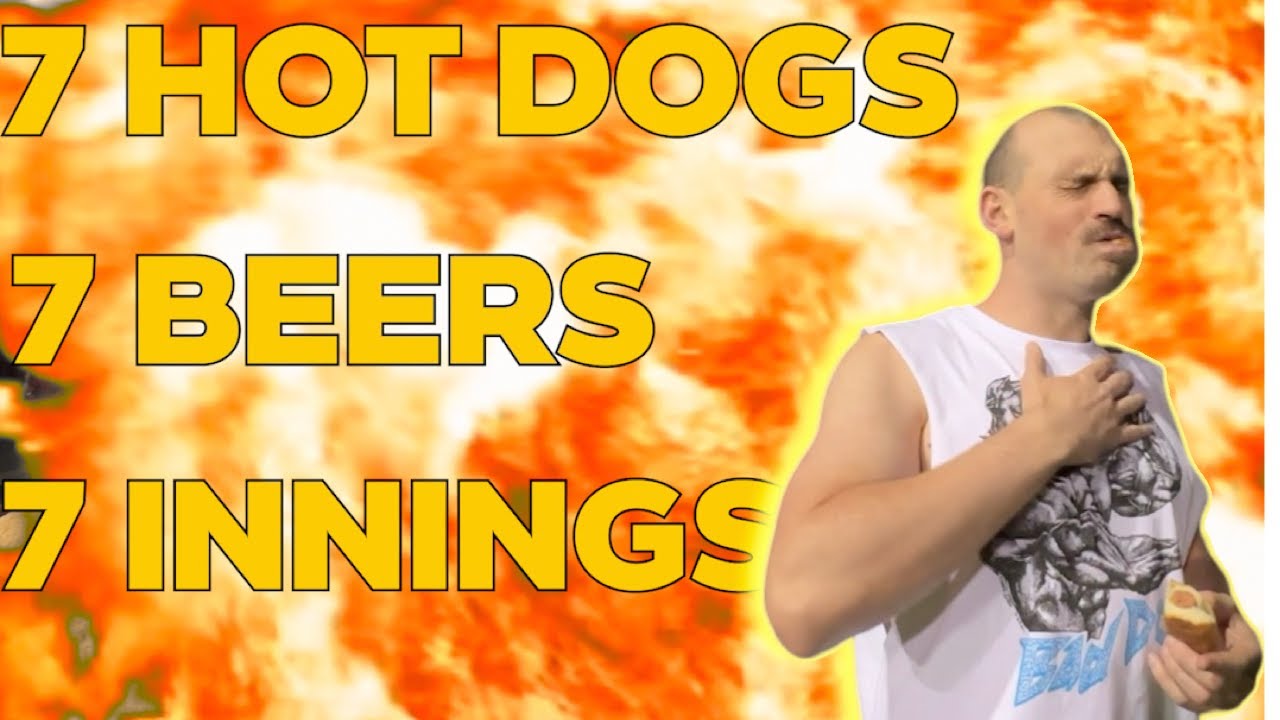 7 Hot Dogs, 7 Beers, 7 Innings (Kickball Edition) - YouTube