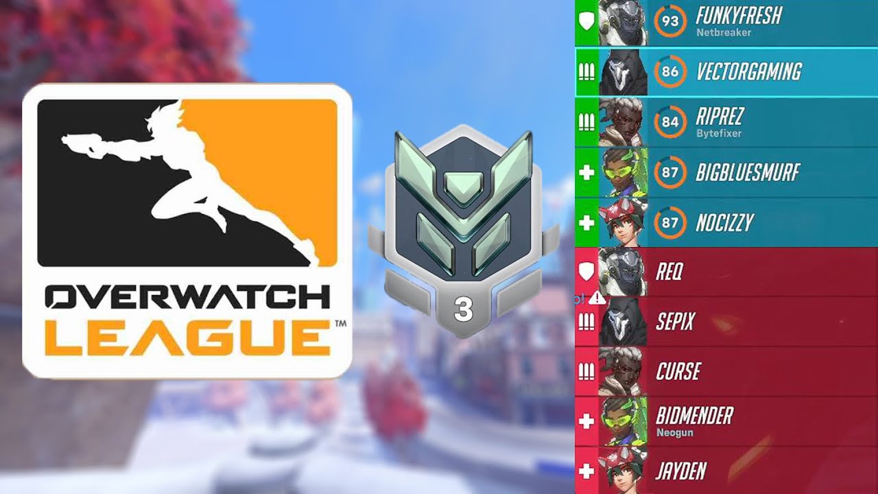 When a Plat Lobby Copies the Overwatch League Comp - YouTube