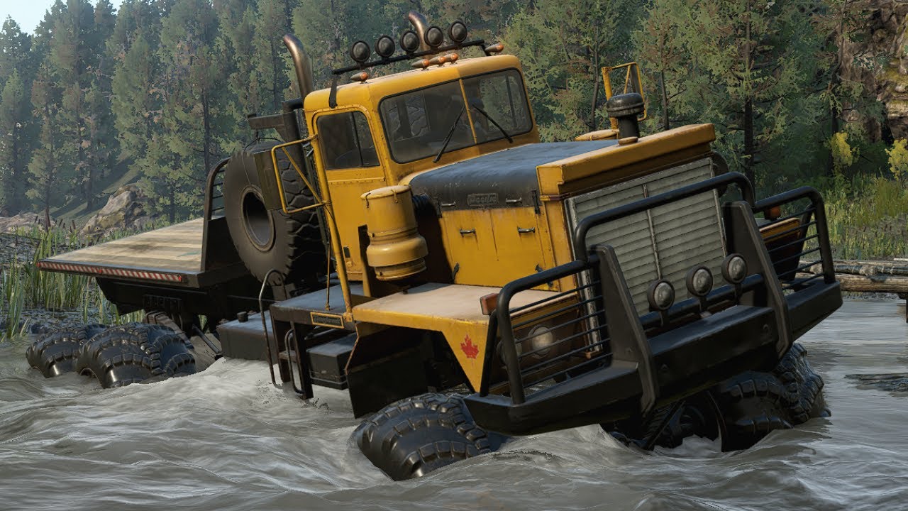 SnowRunner Mods Pacific P12W Army Summer Proving Grounds - YouTube