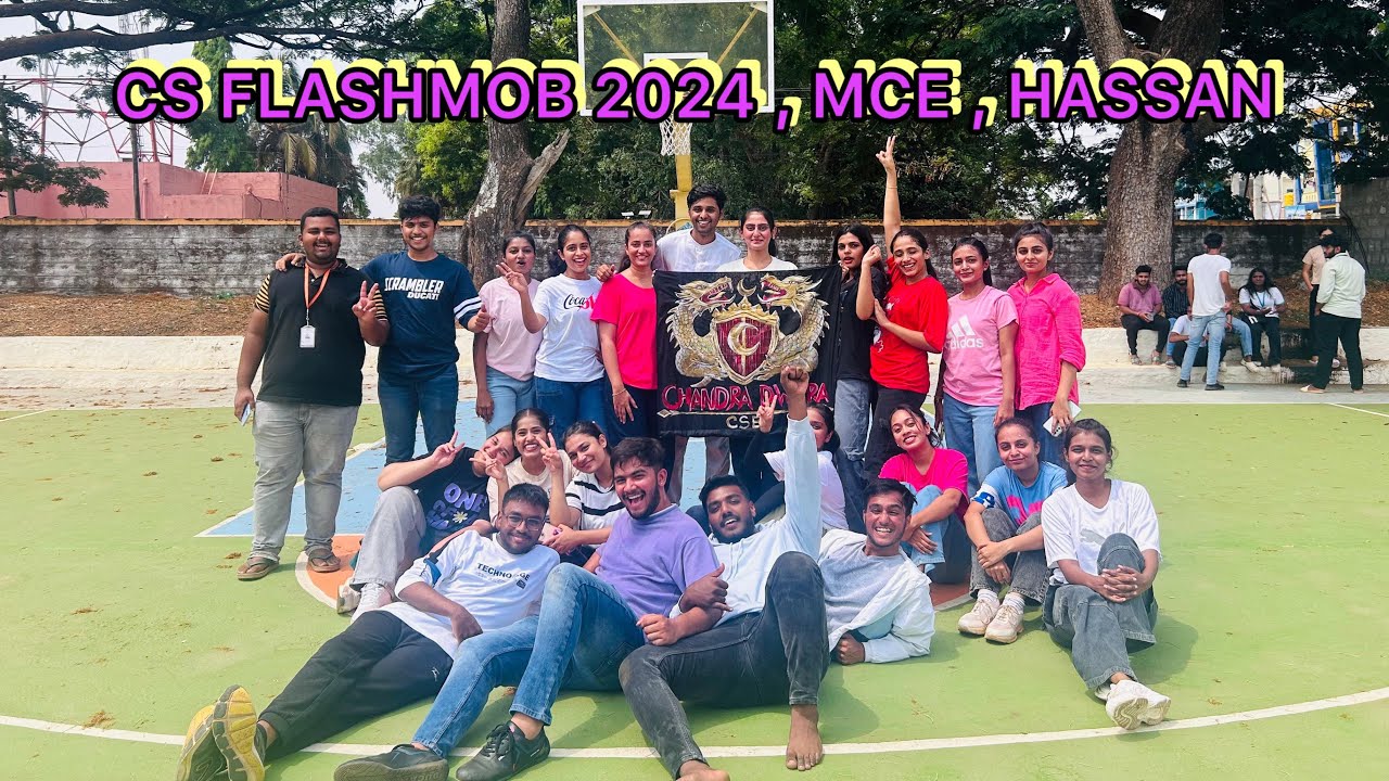 Computer Science Flashmob 2024 | MCE | Hassan | #msdhoni - YouTube