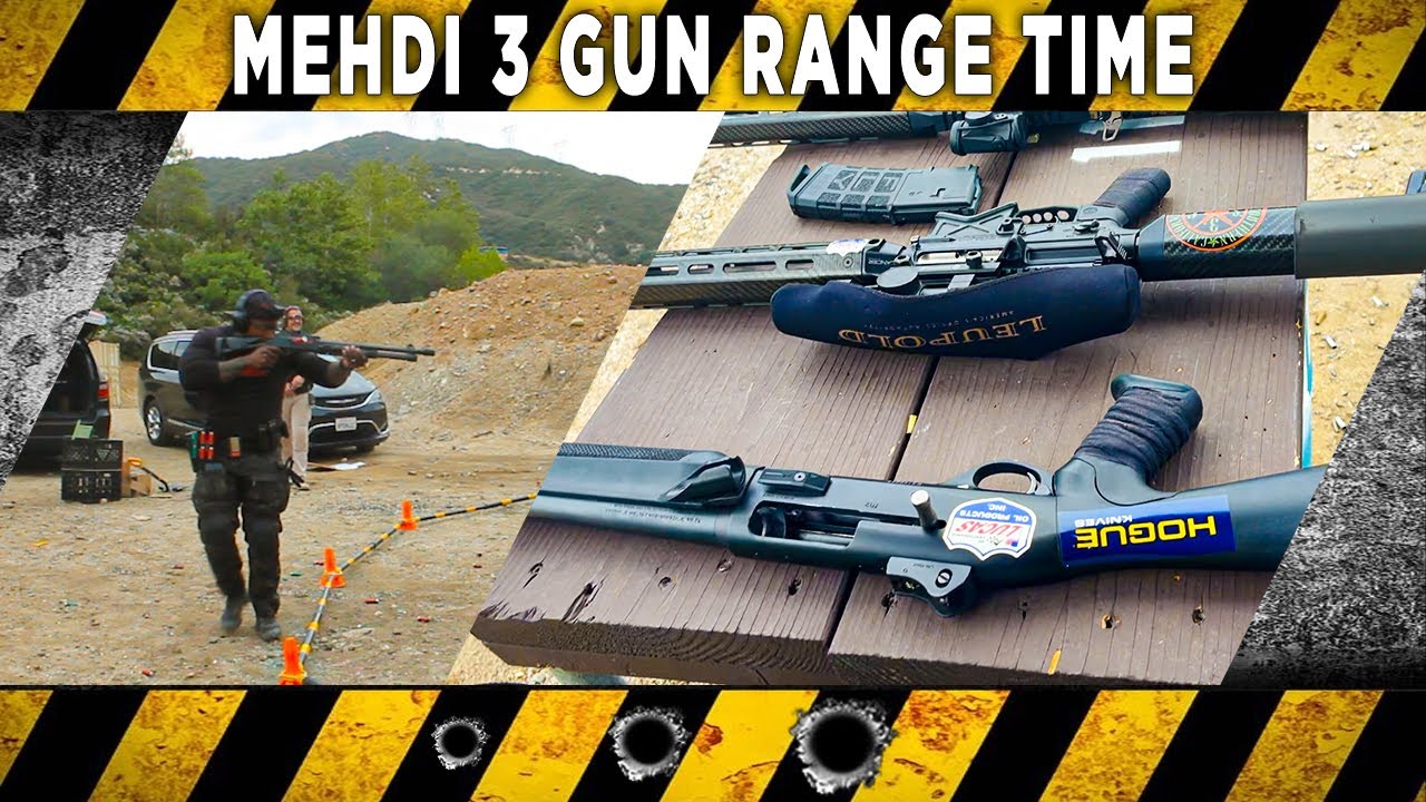 3 Gun Range Time (With Mehdi) - YouTube