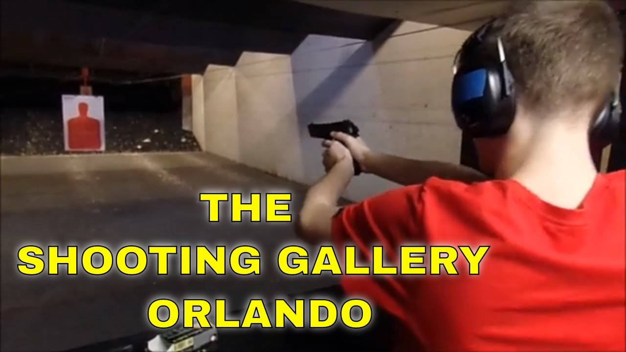 THE BEST SHOOTING RANGE IN ORLANDO THE SHOOTING GALLERY 10/10 - YouTube