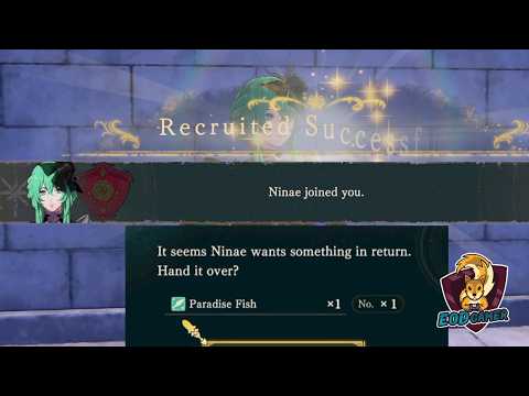 Where To Get Paradise Fish To Recruit Ninae in Fire Emblem Fortune's Weave (Ninae Recruit Guide)