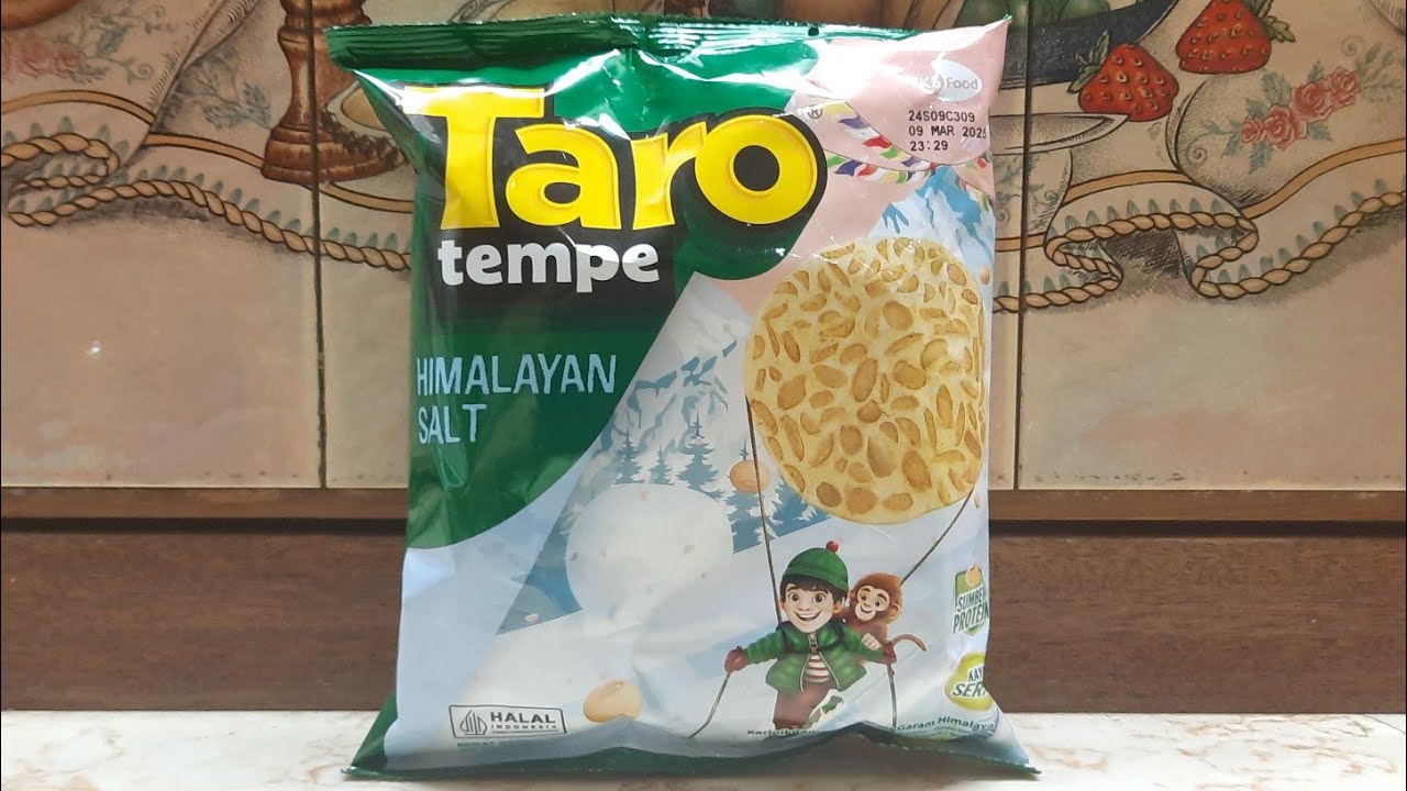 TARO TEMPE HIMALAYAN SALT! SUMBER PROTEIN! KAYA SERAT! - YouTube