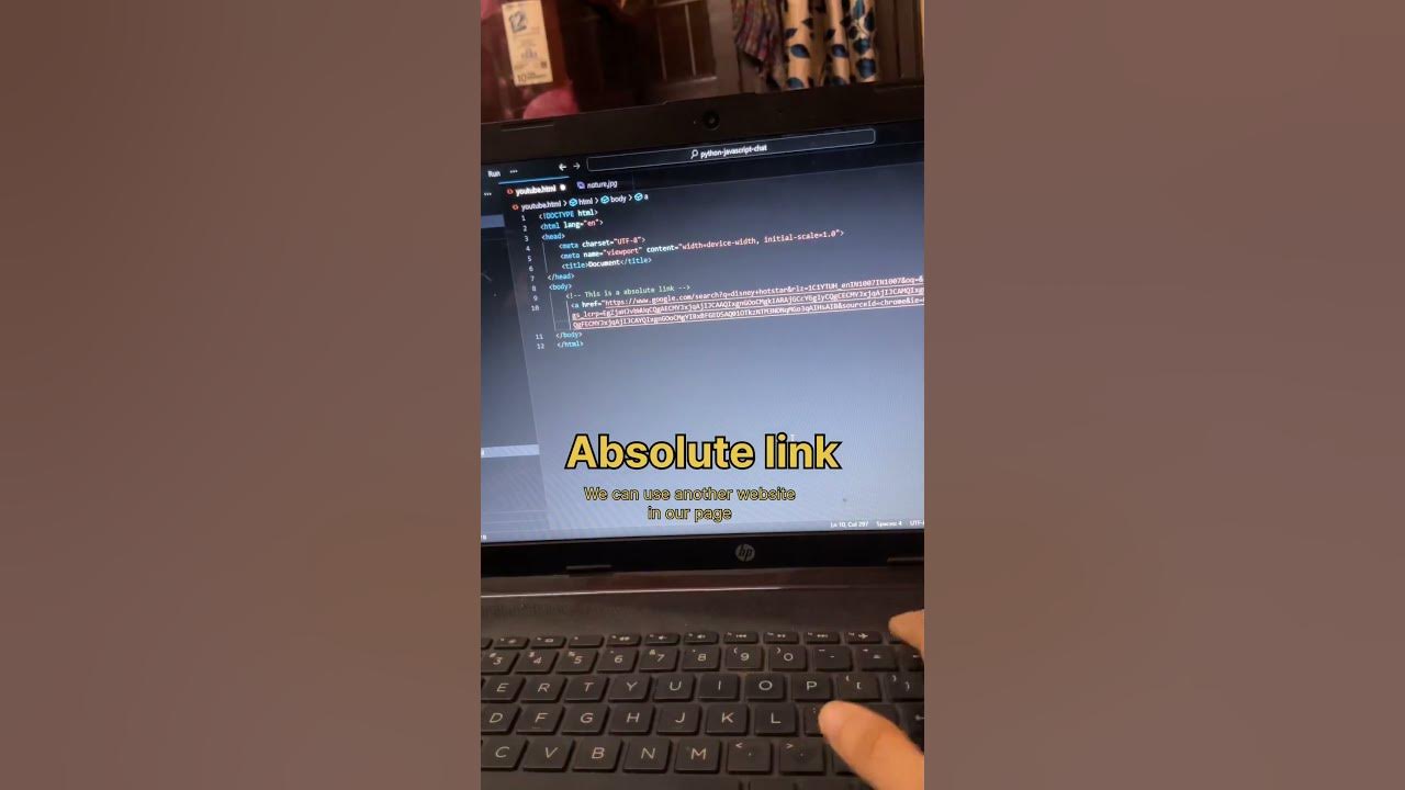 Absolute link | Relative link #followformore #links #htmltags #html #shorts - YouTube