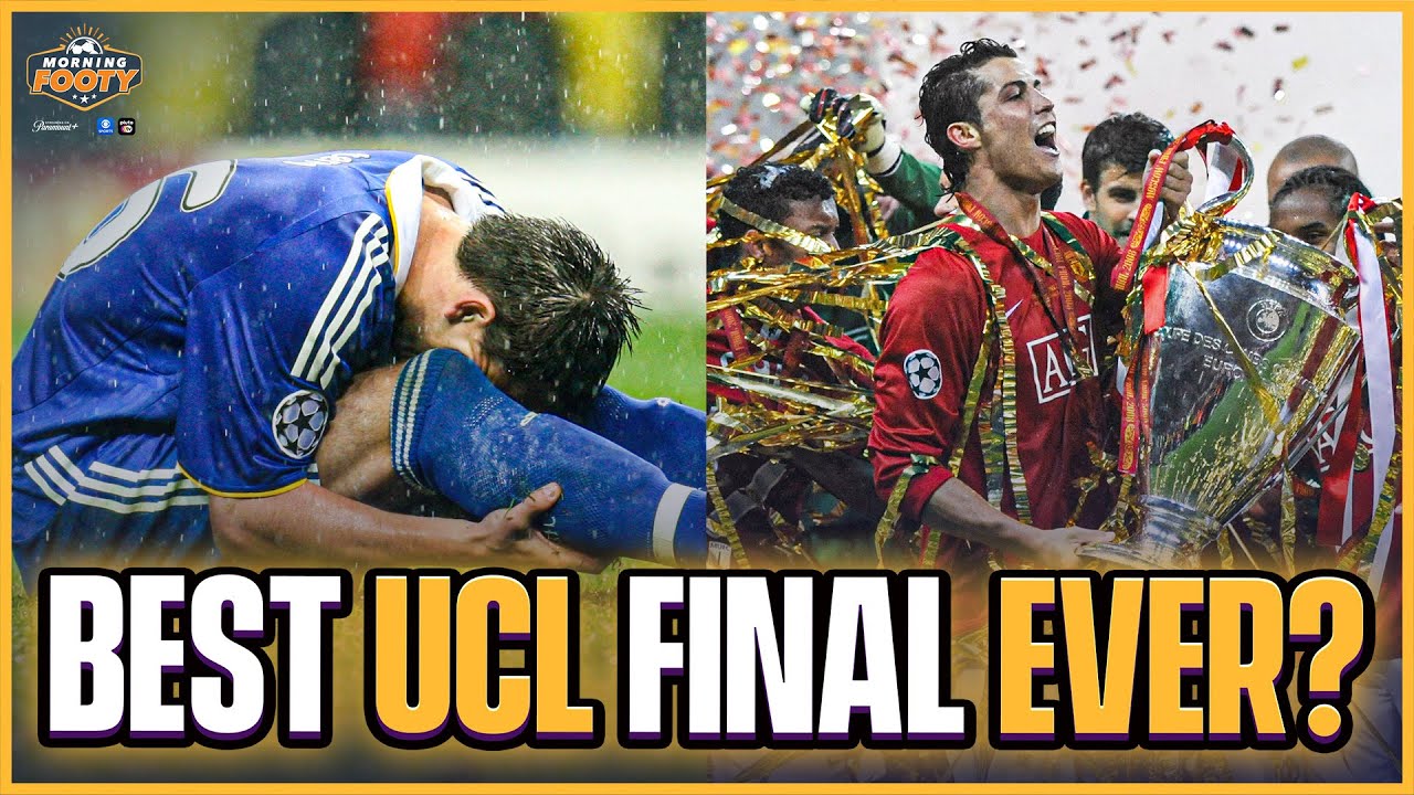 Man Utd vs Chelsea in the 2008 UCL Final - The 4th best Champions ...